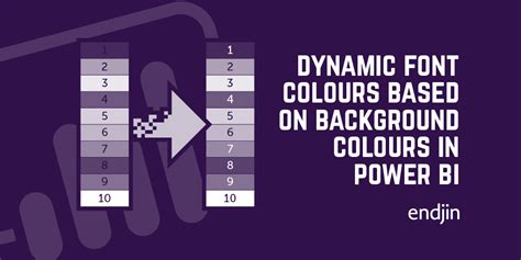 how to dynamically choose the correct font colour based on a background