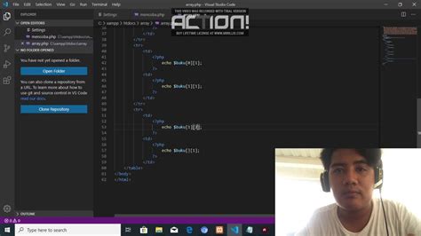 array 2d php youtube