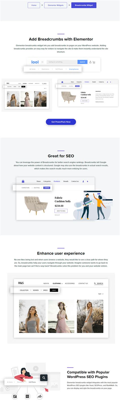 breadcrumbs official elementor addons plugins and widgets