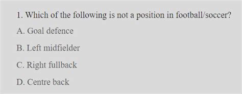 multiple choice questions with types and examples 2022