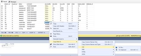 find and delete incomplete open transactions in sql server