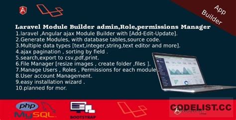 [free download] laravel admin builder v2 2 angular crud