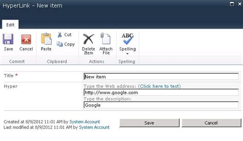 programmatically set value to the hyperlink field in sharepoint 2010
