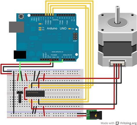 sn754410 h bridge heating problem when driving one stepper