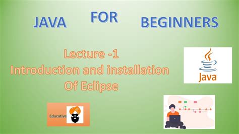 java for beginners lecture 1 introduction and