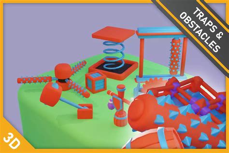 traps and obstacles pack uassets ru всё для unity и unreal engine