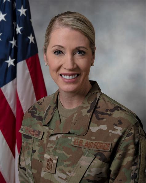 379th Aew Welcomes First Reservist First Female Command Chief Air