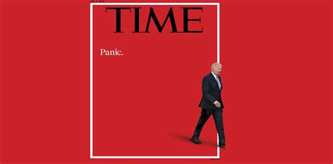 Panic Time Magazines New Cover Featuring Joe Biden Timelinedaily