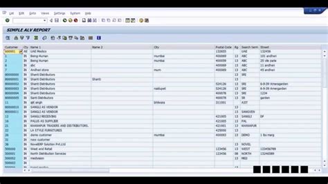 sap abap beginner step by step tutorial simple alv report youtube
