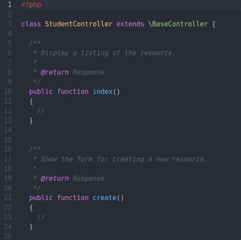 how to create resource controller in laravel 4 2 laravel php framework