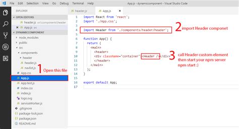 how to create dynamic component in the reactjs online tutorial for