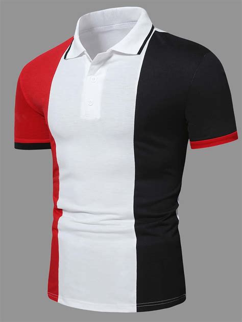 Multicolor Casual Short Sleeve Polyester Colorblock Embellished Medium