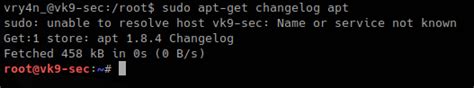 apt get privilege escalation vk9 security