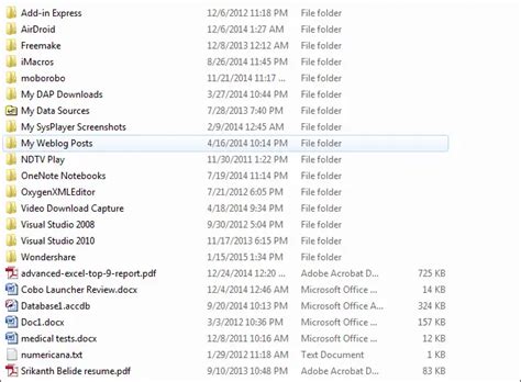 how to get a list of files in a folder into excel