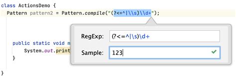 regular expression syntax reference intellij idea documentation