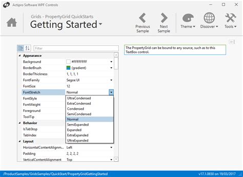 actipro grids for wpf（英語版）