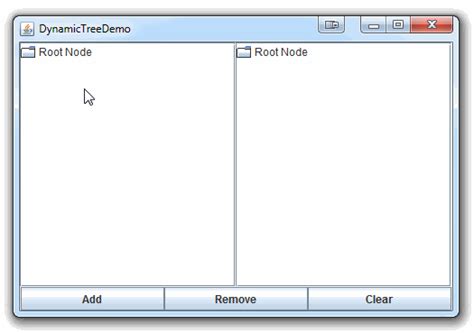 java expand and collapse two trees with same structure simultaneously