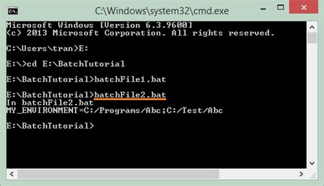 Переменные variable на языке batch