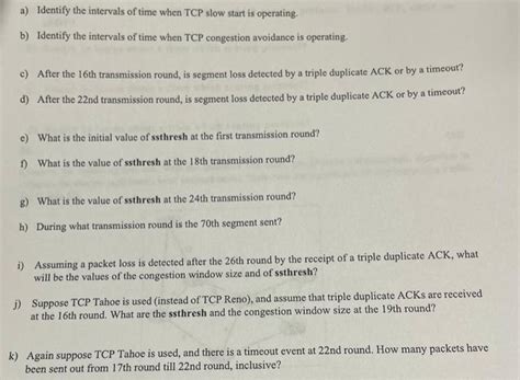 Solved Consider Figure 1 Assuming Tcp Reno Is The Protocol