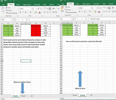 match find similar items in two columns in excel stack overflow