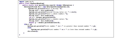text box import public class keyboardreading{ public static