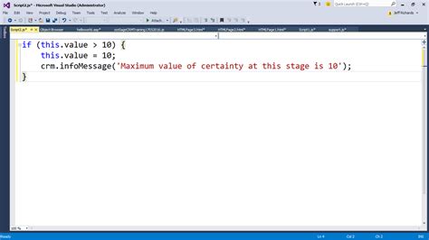 an introduction to javascript in sage crm part 5 hints tips and