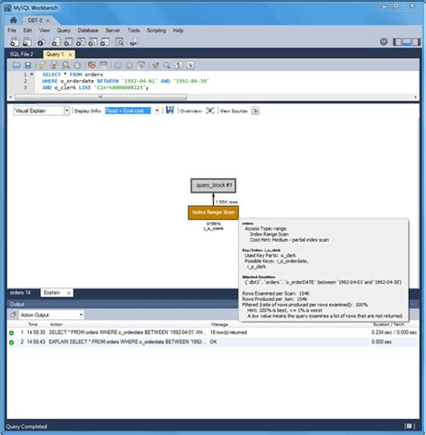 mysql mysql workbench manual 7 5 tutorial using explain to