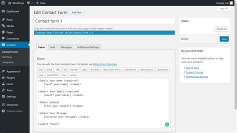 5 free and pro wordpress form plugins compared elementor