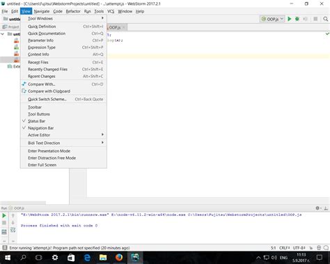 javascript i can t find open in browser option in
