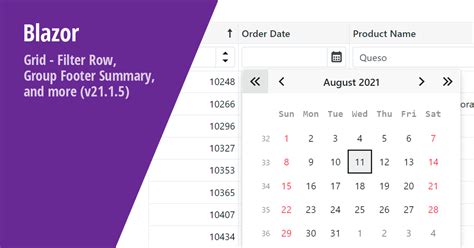 new blazor grid filter row filter in code group footer