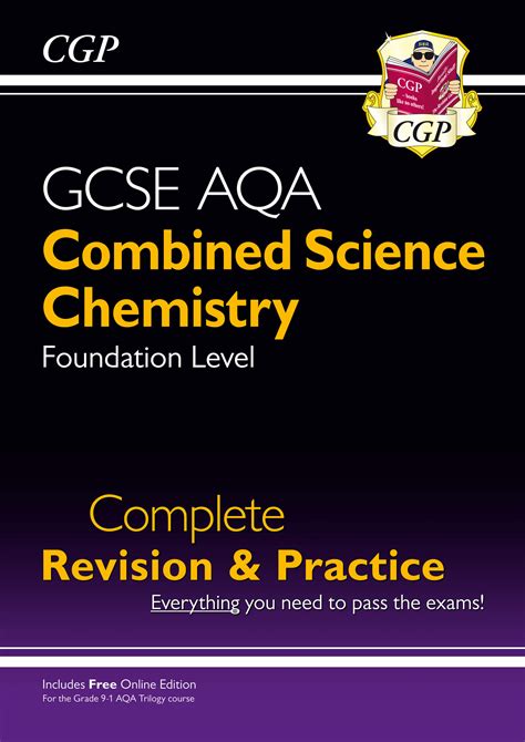 9 1 Gcse Combined Science Chemistry Aqa Foundation Complete Revision
