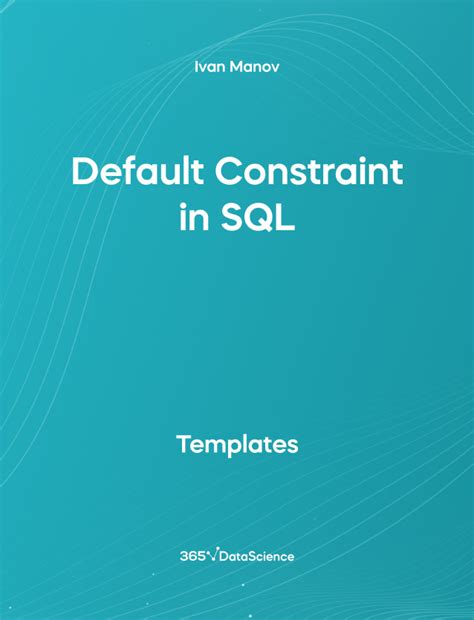 default constraint in sql template 365 data science