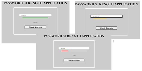 password strength checker using html css and javascript