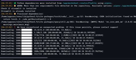 unexpected error problem ☁️ streamlit community cloud streamlit