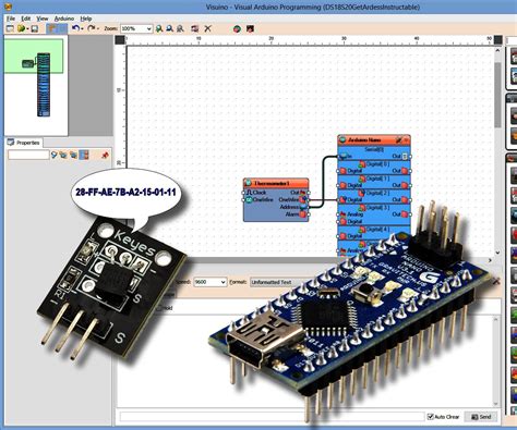 arduino nano reading ds1820 ds18s20 maxim one wire