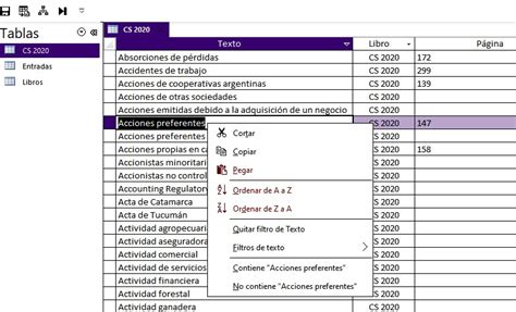 access no ordena los registros de una tabla creada recientemente