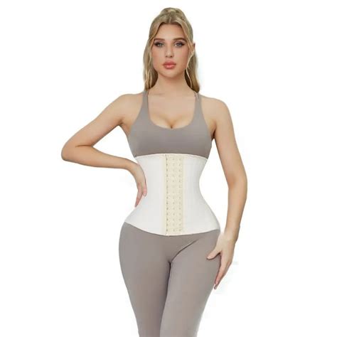 Latex Waist Trainer 25 Steel Bone Women Binders And Shapers Corset