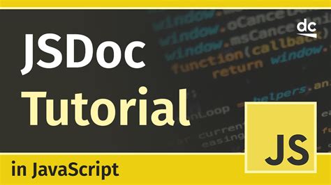 how to use jsdoc basics and introduction youtube