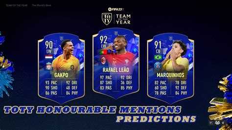 Fifa 23 How To Complete Toty Honorable Mentions Nicolas 47 Off