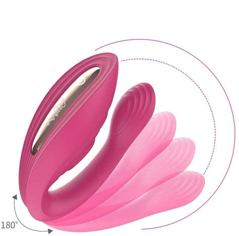 7 Vibration Patterns Vibrating With Remote Control Dual Motors Double