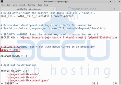 how to install and configure django on vps hosting and dedicated