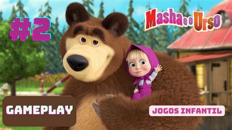 🐻 🐷 👧 Masha E O Urso Jogos Com Masha 4 🐻‍ ️ 🍃 🌺 Youtube