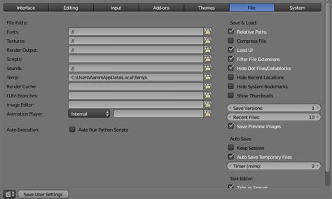 file — blender manual