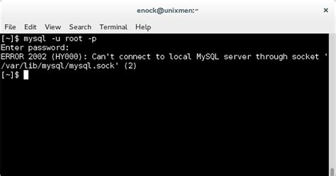 can t connect to local mysql server through socket var run mysqld