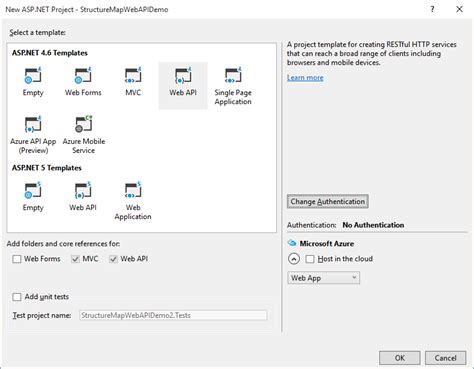 setting up dependency injection in web api with structuremap