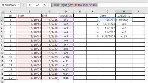 [solved] excel lookup w 2 criteria date between two dates and matching