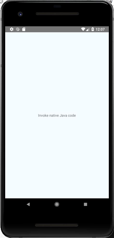 how to call native java functions from javascript for a