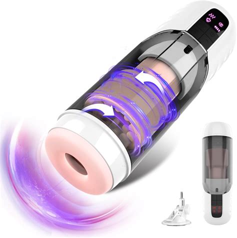 Elektrischer Masturbator Sexspielzeug Mit 10 Modi Teleskopfunktion Und