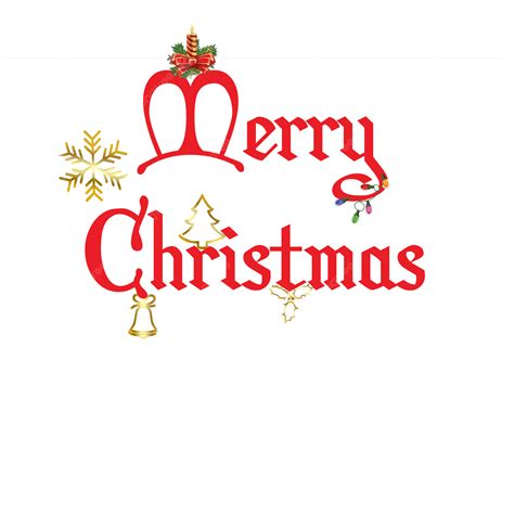 Merry Christmas Text Vector Merry Christmas Text Merry Christmas