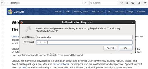 how to configure basic authentication in apache web server